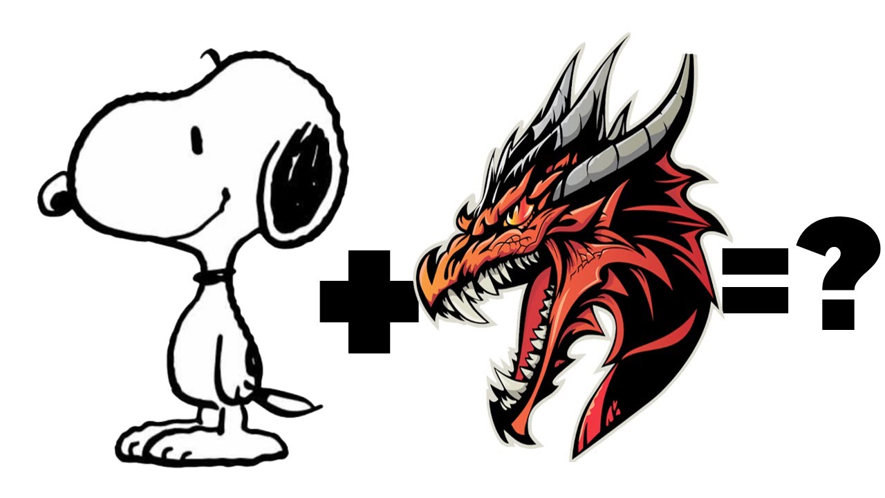 SNOOPY + DRAGON = ? What Is The Outcome? - YouTube