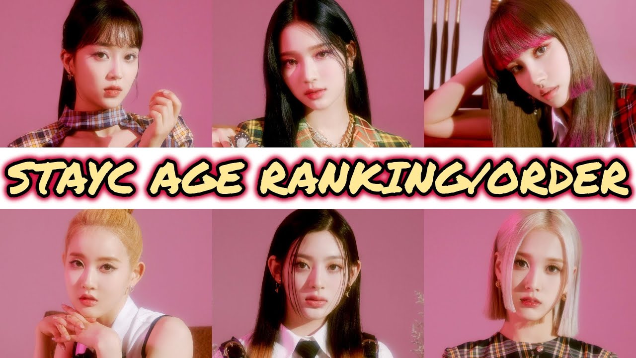 [FEB. 2022] STAYC AGE RANKING/ORDER (OLDEST TO YOUNGEST) - YouTube