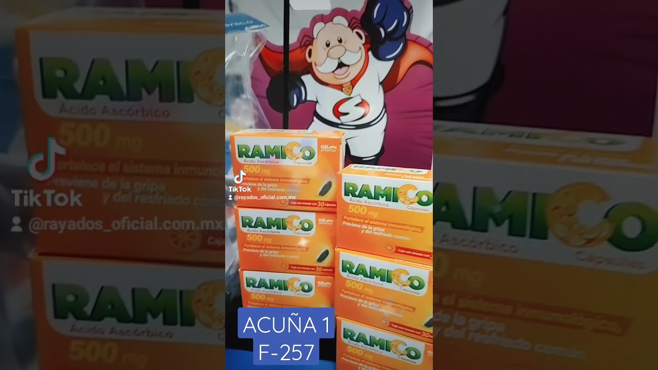 RAMICO VITAMINA C 500MG. - YouTube