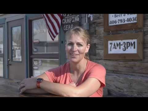 Interview with Coleen from the Stray Bullet Cafe, Ovando MT - YouTube