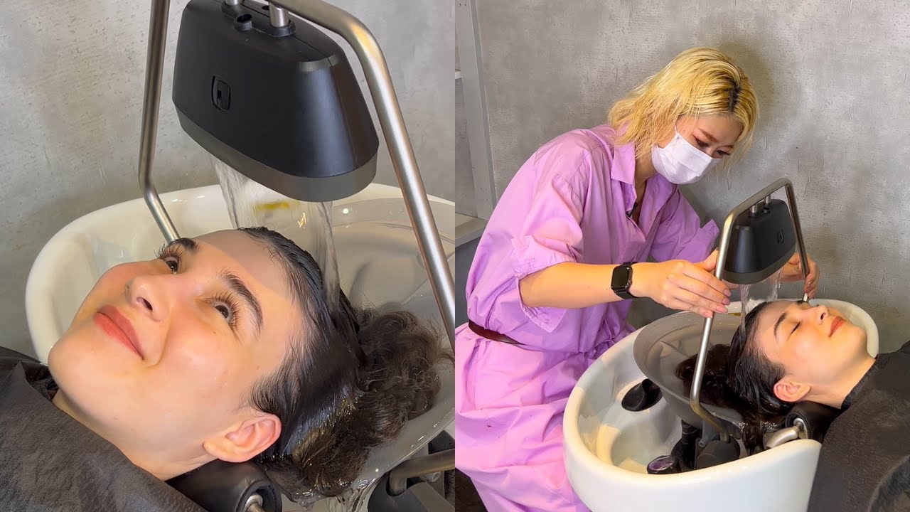 I tried Japan's Trending Head Bath this year, Soft Spoken ASMR - YouTube