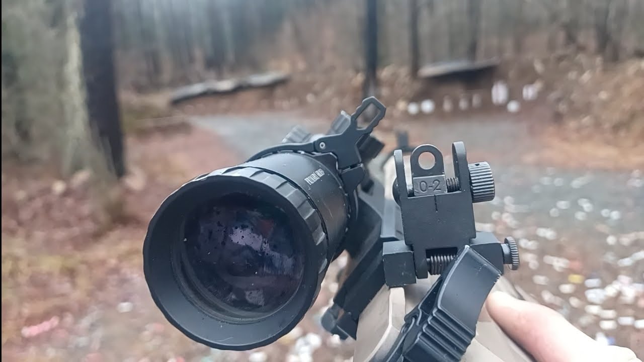 Offset Iron Sights with LPVO - YouTube