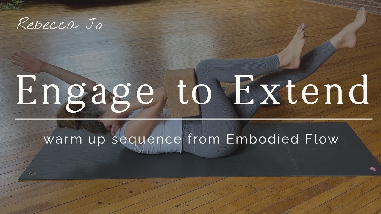 Engage to Extend: Core Stability & Breath Support - YouTube