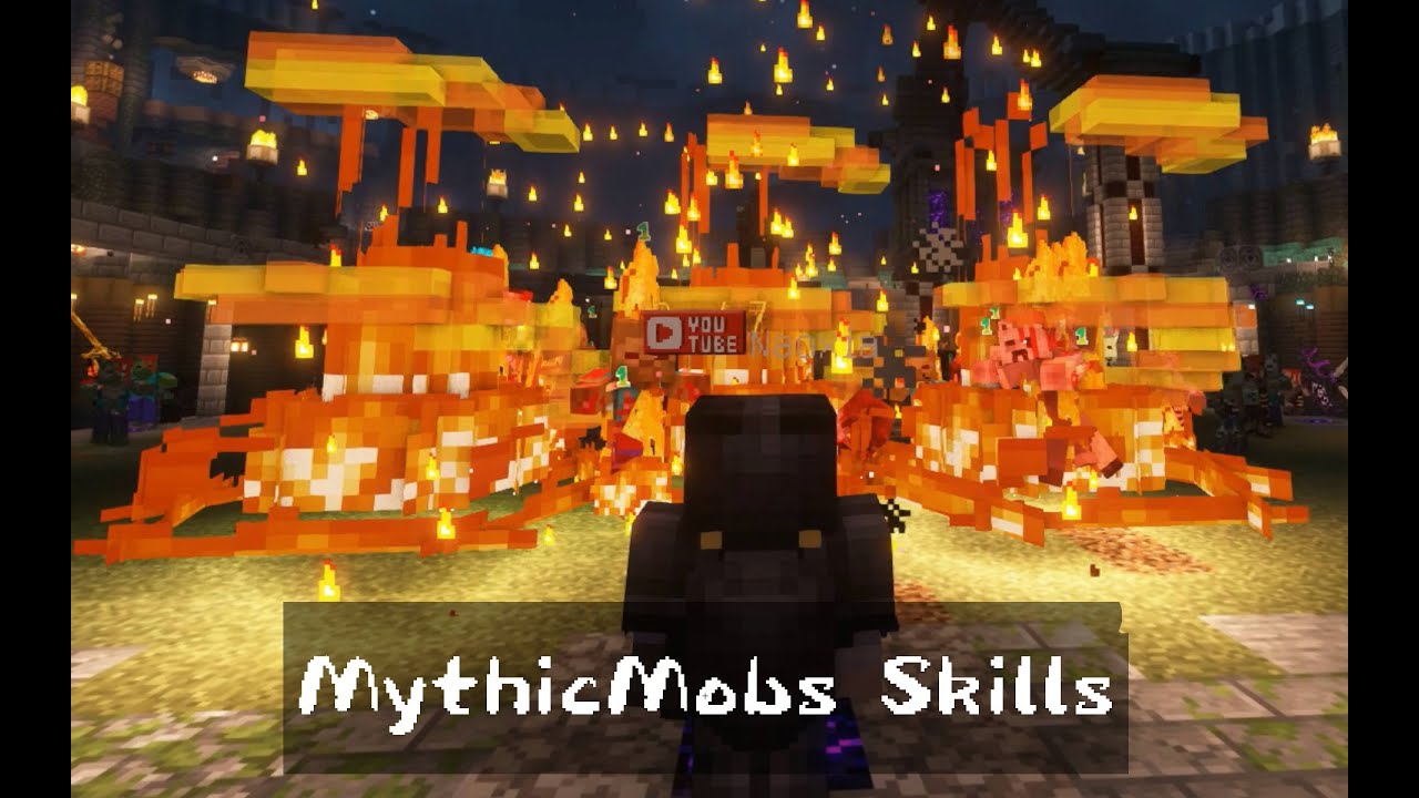 Minecraft RPG Skills ⊹ 火焰旋風 - YouTube