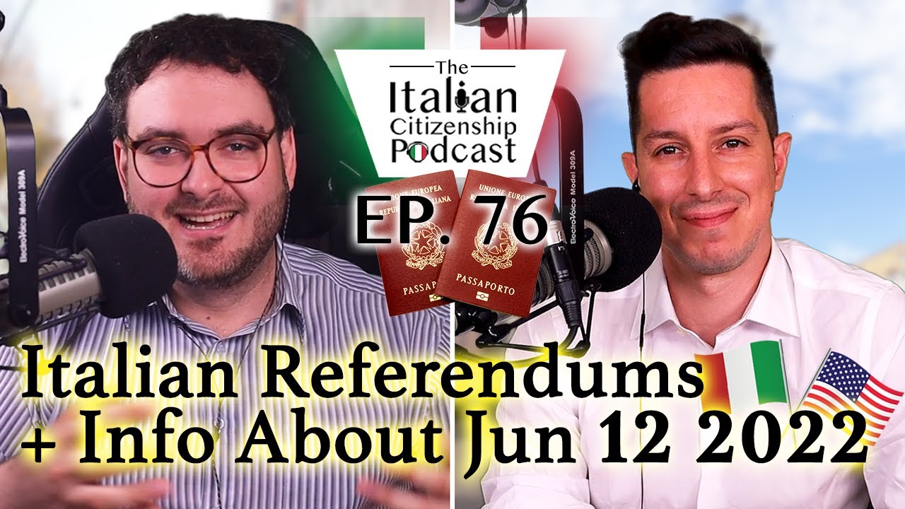 Italian Referendums & The June 12th, 2022 Italian Referendum - YouTube