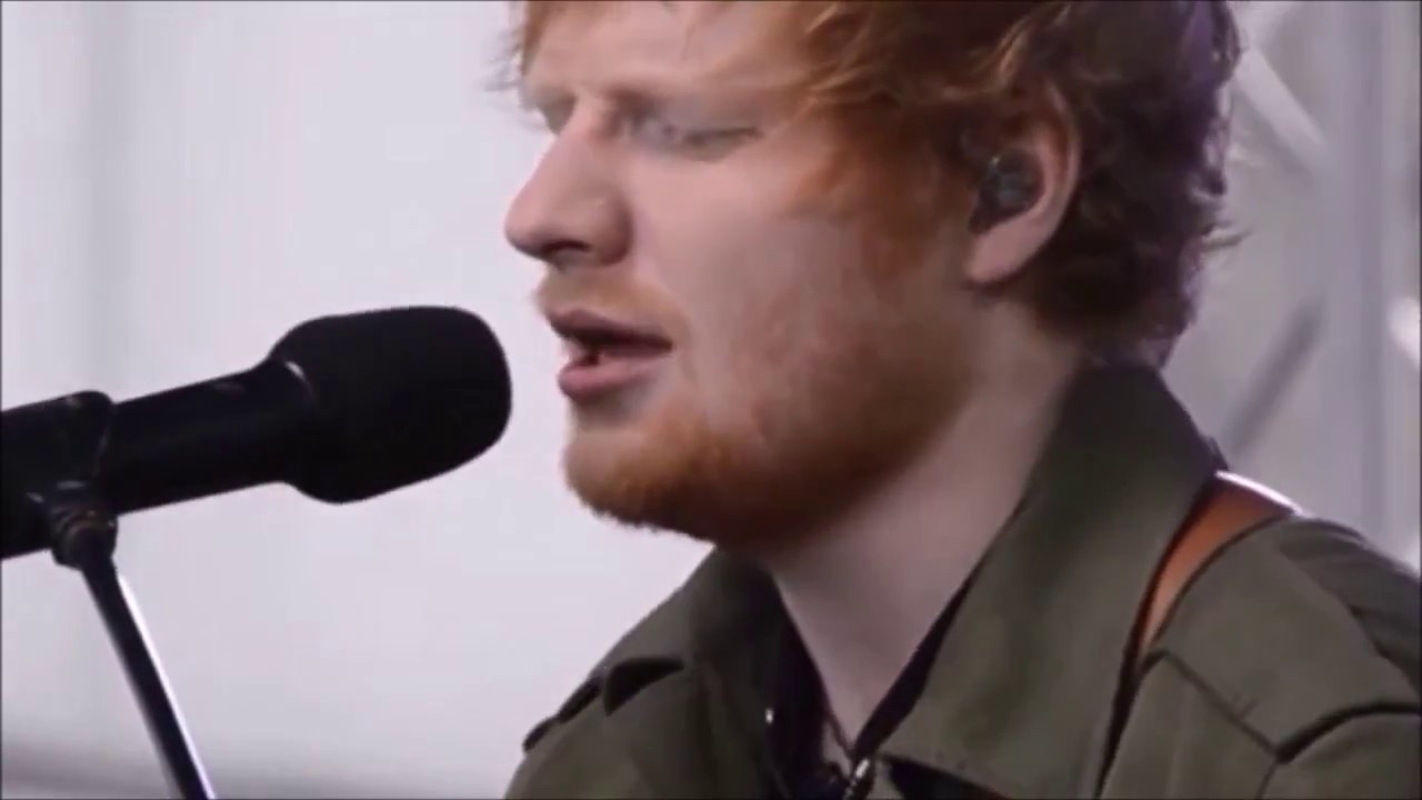 Ed Sheeran performing PERFECT live on NBC's TODAY Show - YouTube
