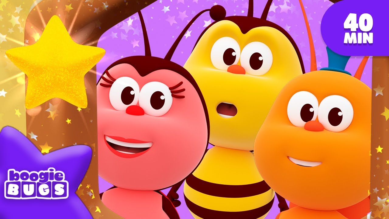 Twinkle Twinkle Little Star & More | Nursery Rhymes & Baby Songs 🐞 MIX 🌈 FOR KIDS | Boogie Bugs ...