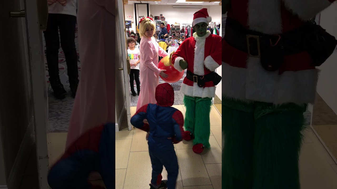 Spider-Man Vs Grinch - YouTube