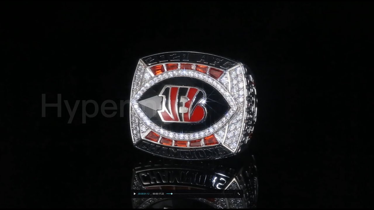 2021 Bengals Receive Ultra Replica Championship rings - YouTube