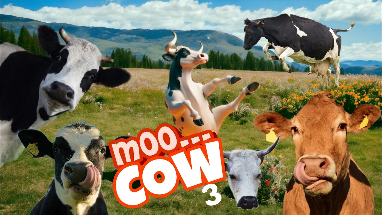 FUNNY COW DANCE #28 │ Cow Song & Cow Videos New Version (Official Video ...