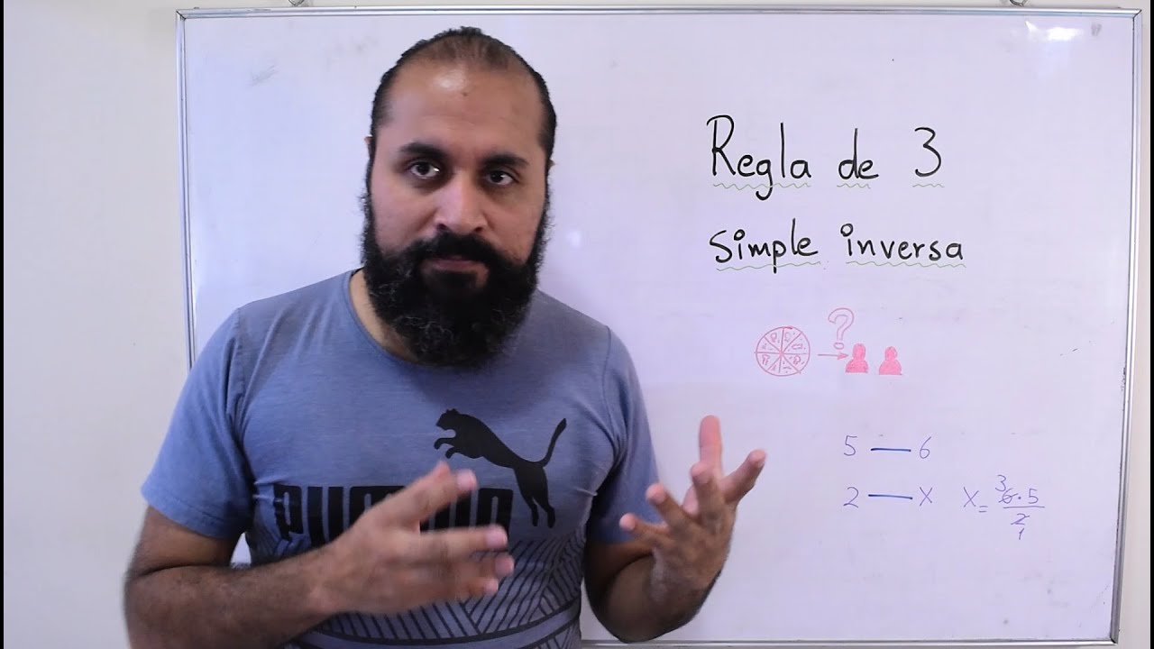 ¿Qué es la regla de 3 simple inversa? ¡Con ejercicios! - YouTube