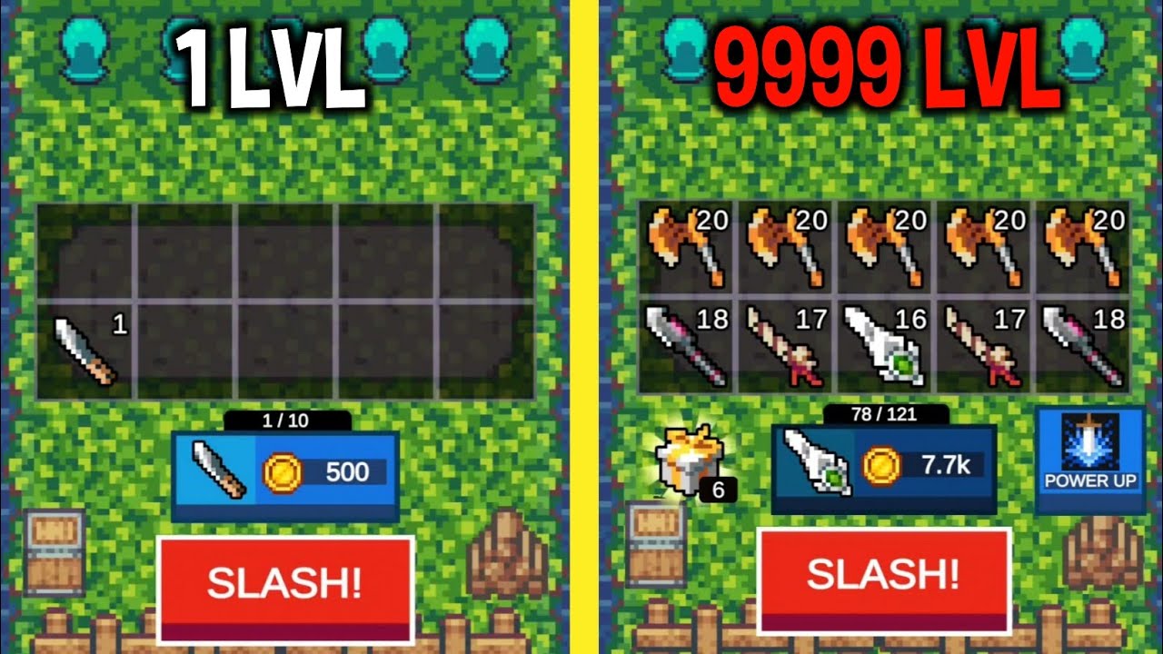 MAX LEVEL in Merge Slash Game - YouTube