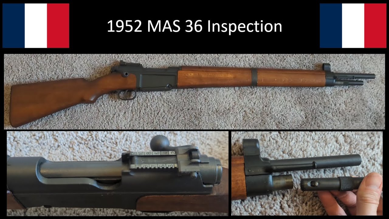 French MAS 36 Rifle | Inspection - YouTube