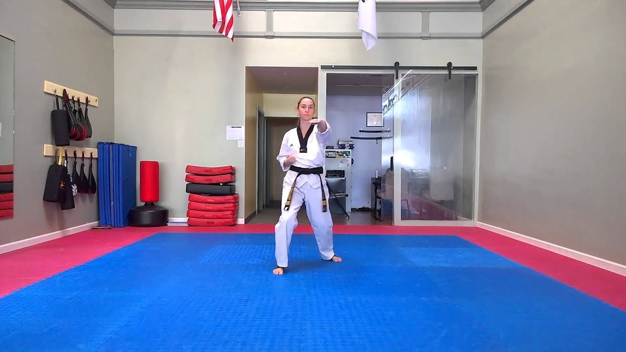 Basics: In-Out Knife Hand Strike - YouTube