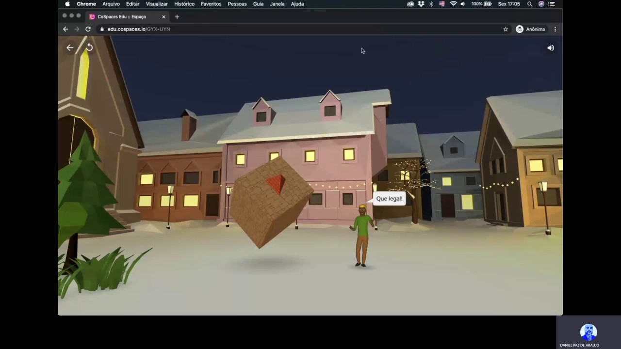 Tutorial CoSpaces.io para realidade virtual e aumentada - YouTube