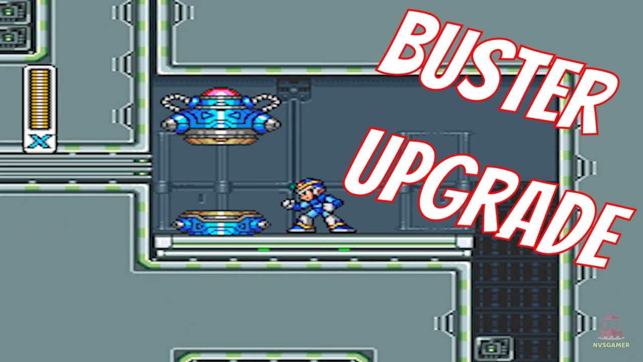 Buster Upgrade Location | Flame Mammoth Stage | Megaman X - YouTube