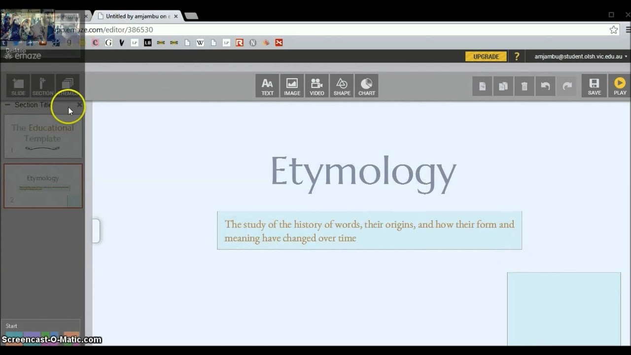 Emaze Tutorial - YouTube