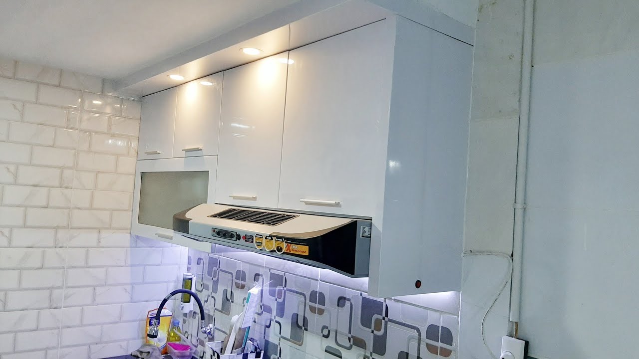 KITCHEN SET MINIMALIS PANJANG 180CM - YouTube