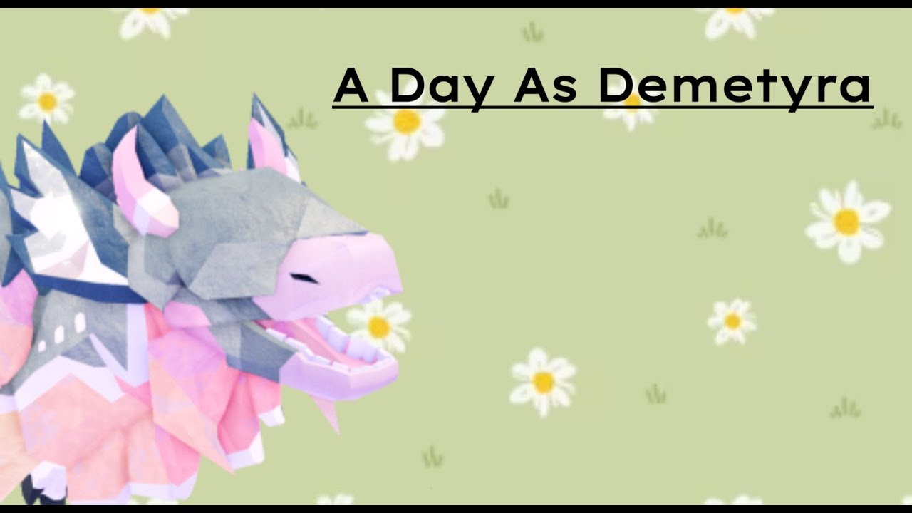 A Day As Demetyra 🐄 ∣∣ Creature Of Sonaria - YouTube