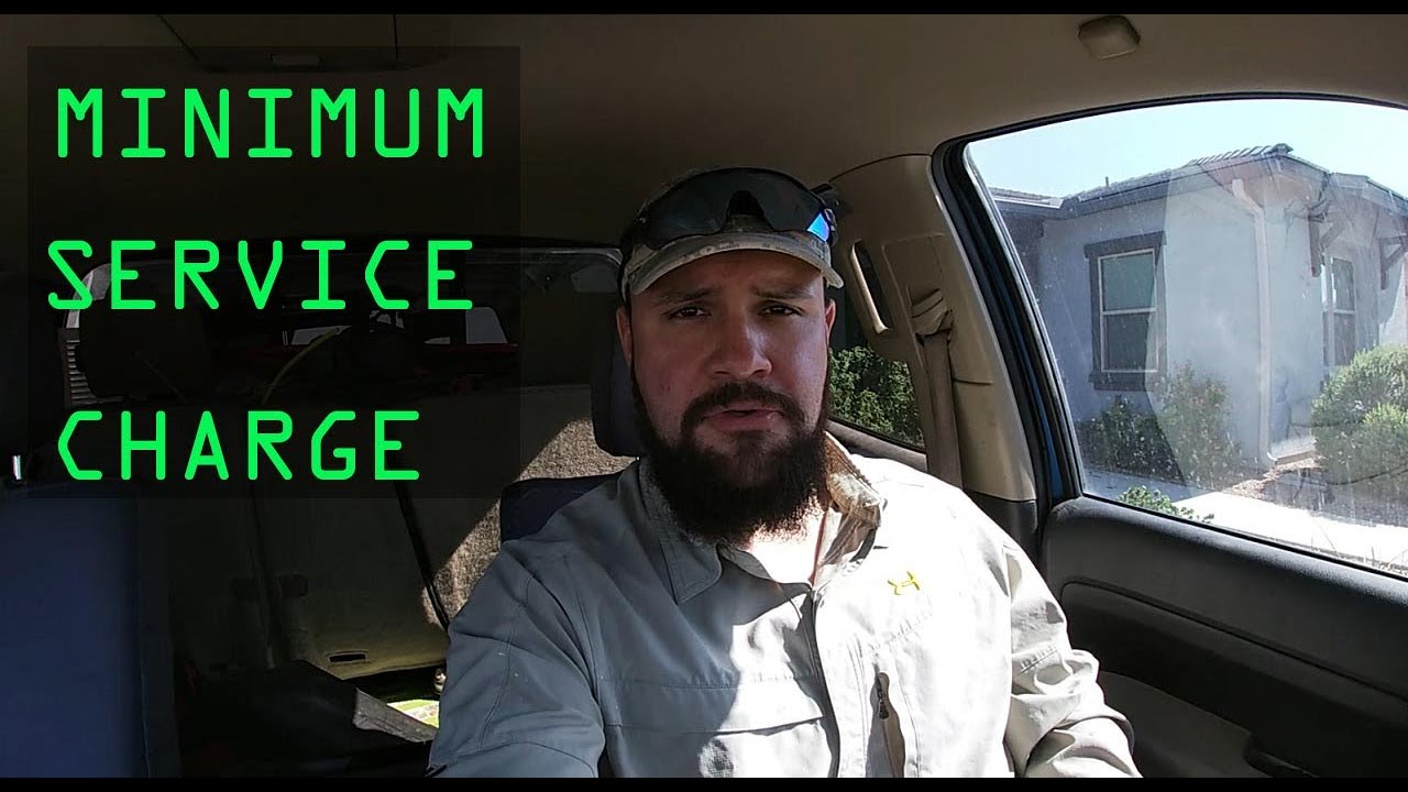 Handyman Minimum Service Charge | Easy Water Stain Repair - YouTube