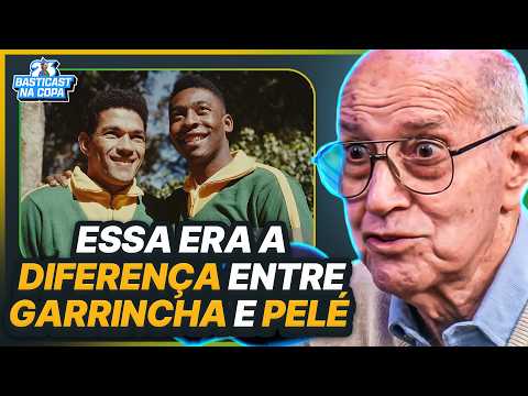 Você vai se ARREPIAR com GERSON CANHOTINHA DE OURO contando histórias de GARRINCHA