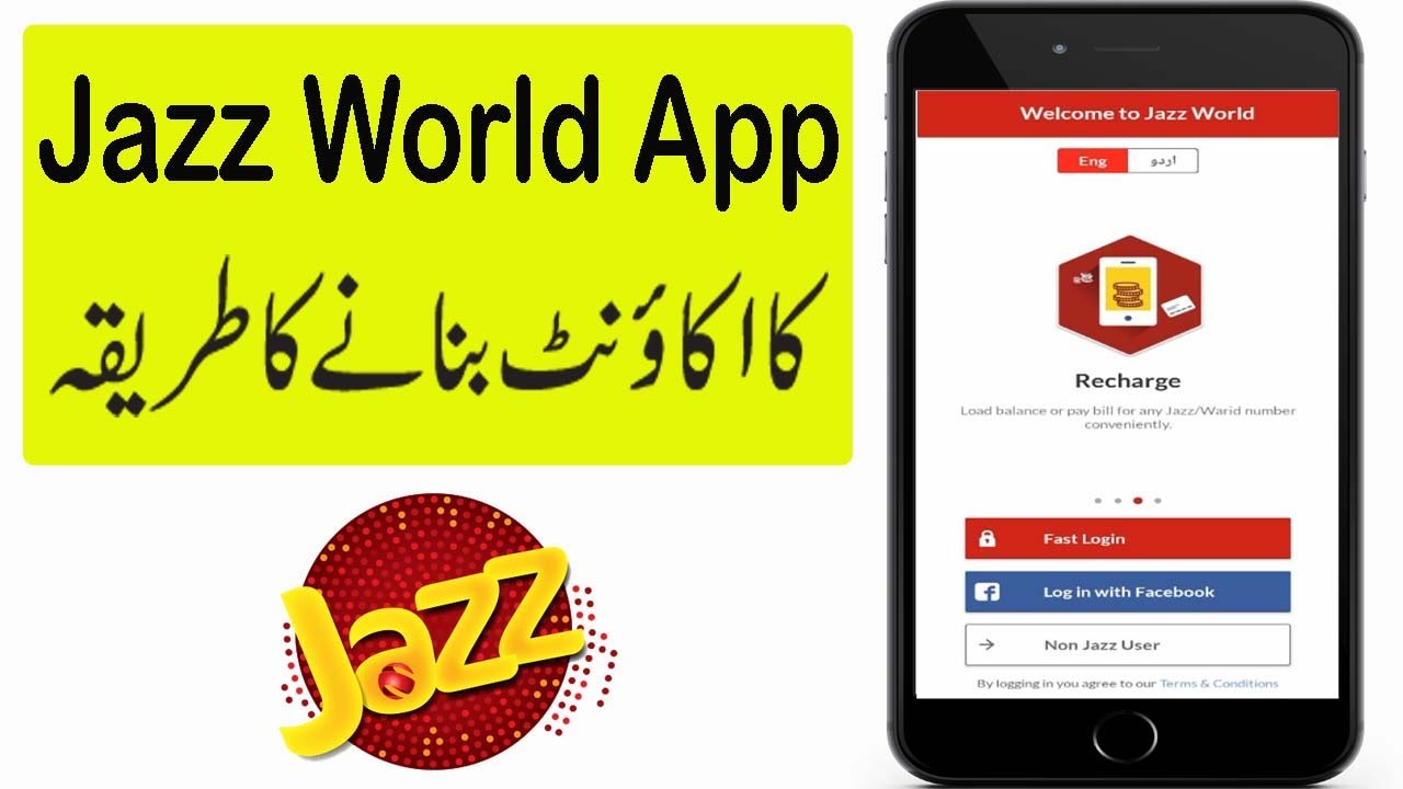 Jazz World App | How to Create Jazz World App Account | Jazz World App ...