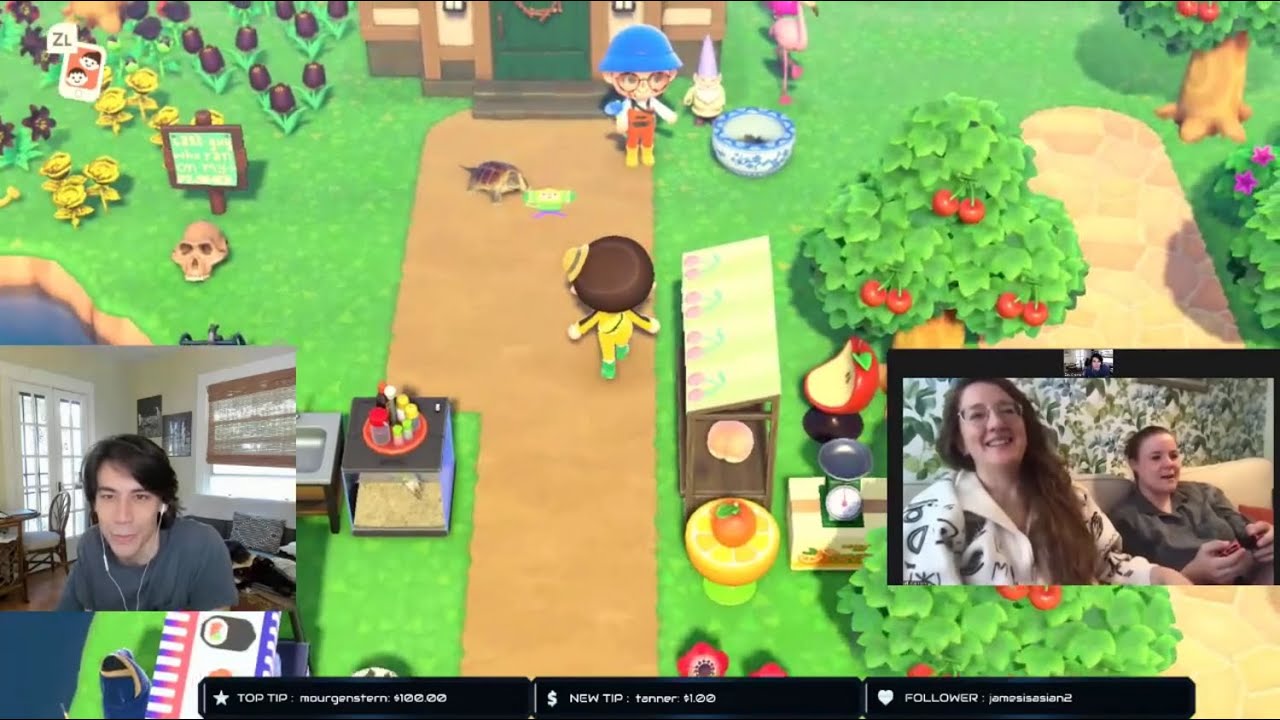 Visiting Jess Ross and Kait Thompson's ACNH Island! (05/14/2020) - YouTube