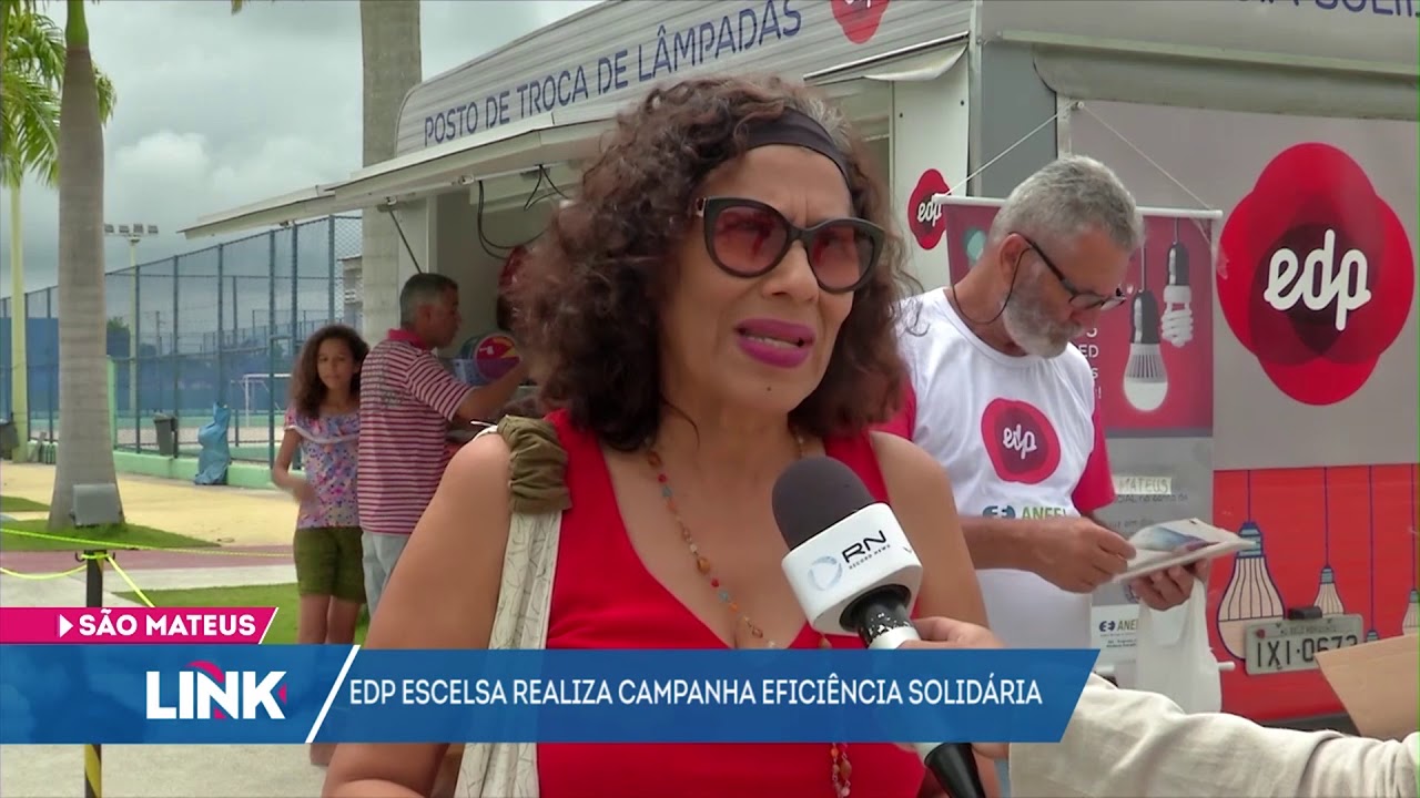 EDP Escelsa realiza campanha eficiência solidária - YouTube