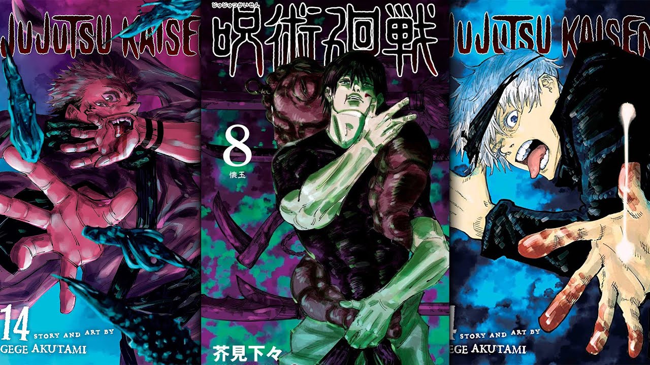 Ranking EVERY Jujutsu Kaisen Volume Cover - YouTube