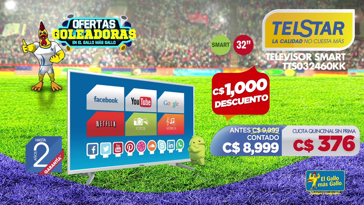 Televisor Telstar 32 pulgadas - YouTube