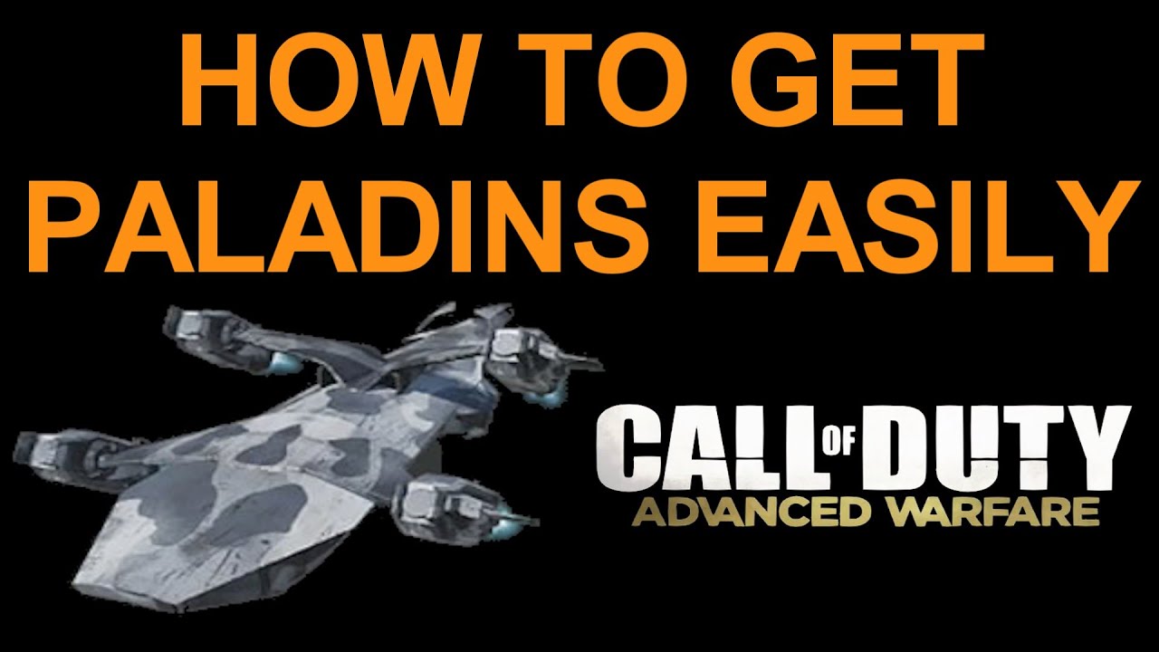 Advanced Warfare - How to get Paladins easily! My favorite scorestreak ...