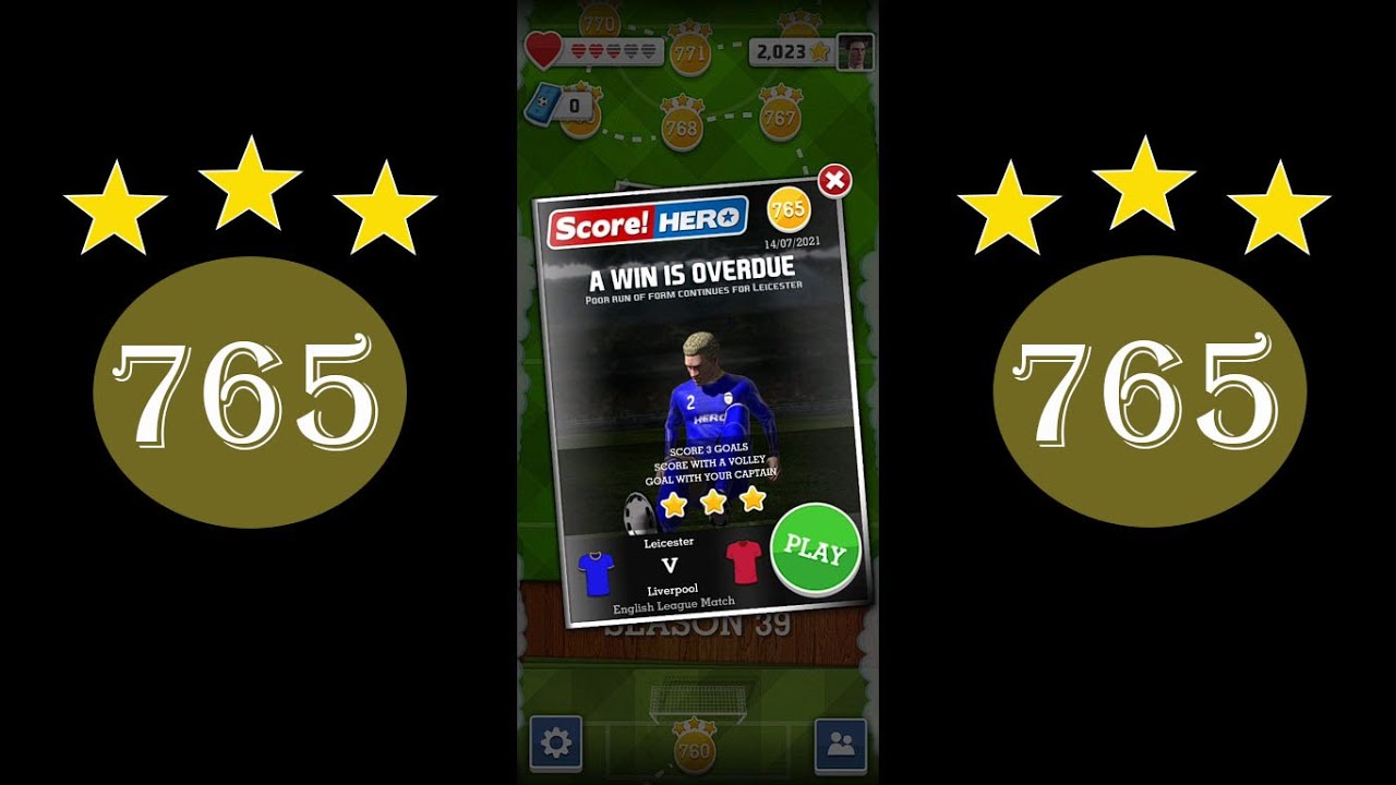 Score Hero - level 765 - 3 stars - YouTube