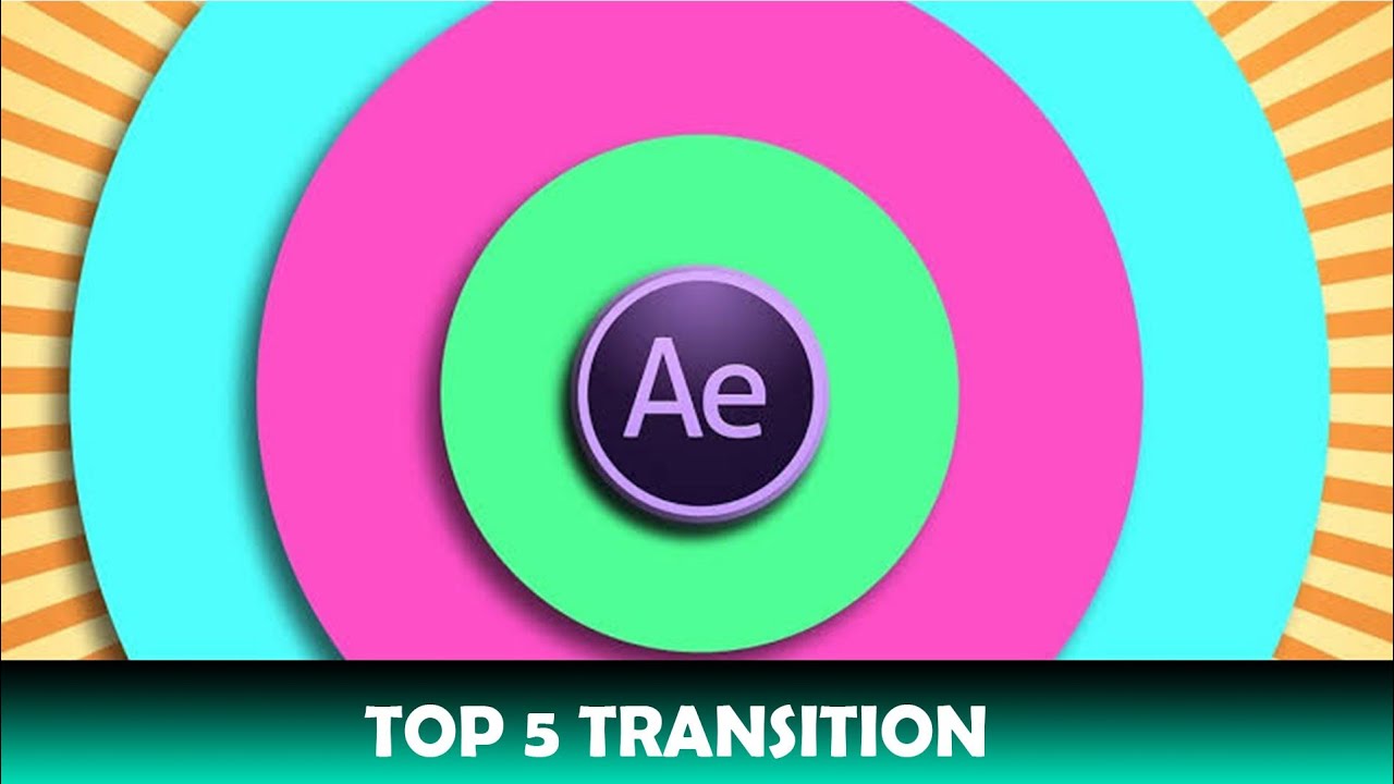 Top 5 Transition | Adobe After Effects | 3 Minutes Tutorials - YouTube