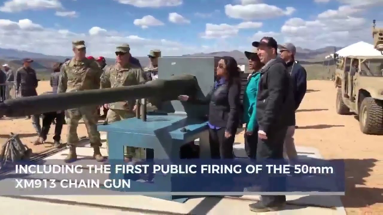 50 mm XM913 Enhanced Bushmaster III - YouTube