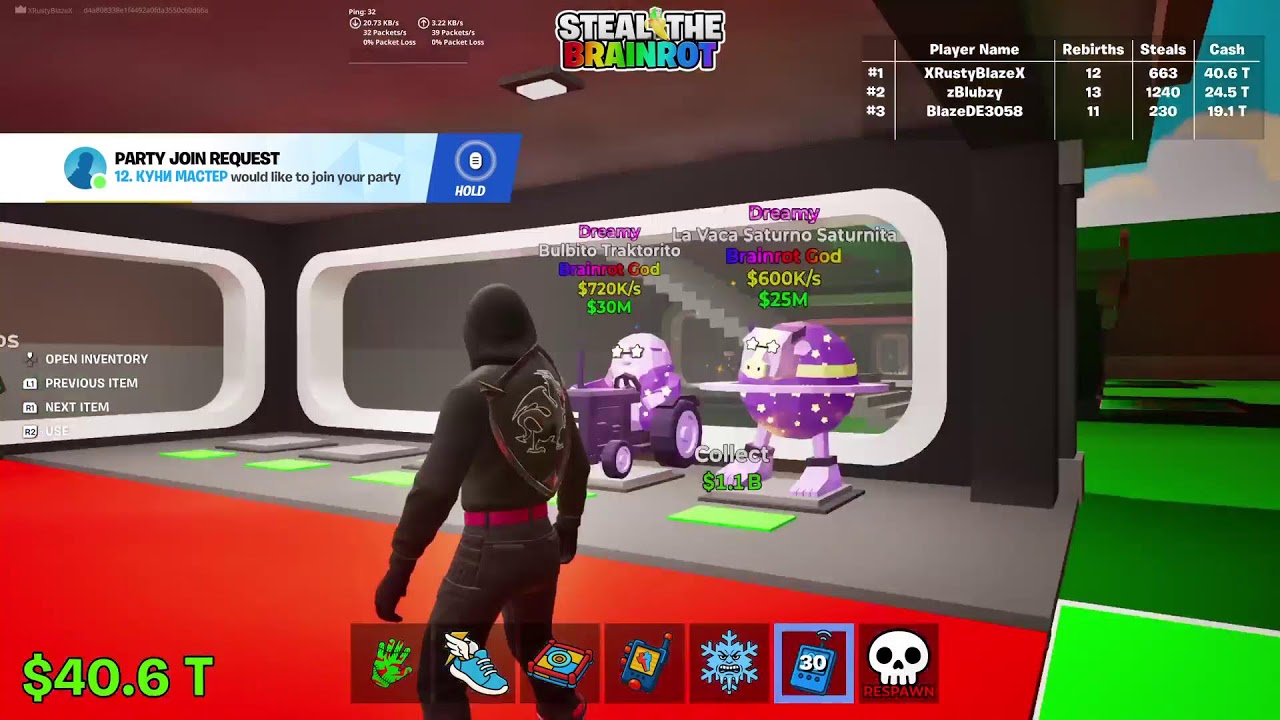 Steal the brain rot FORTNITE - YouTube