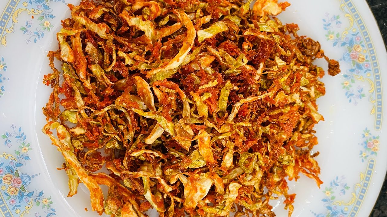 Cabbage 65 Recipe || Crispy Cabbage Fry Recipe - YouTube