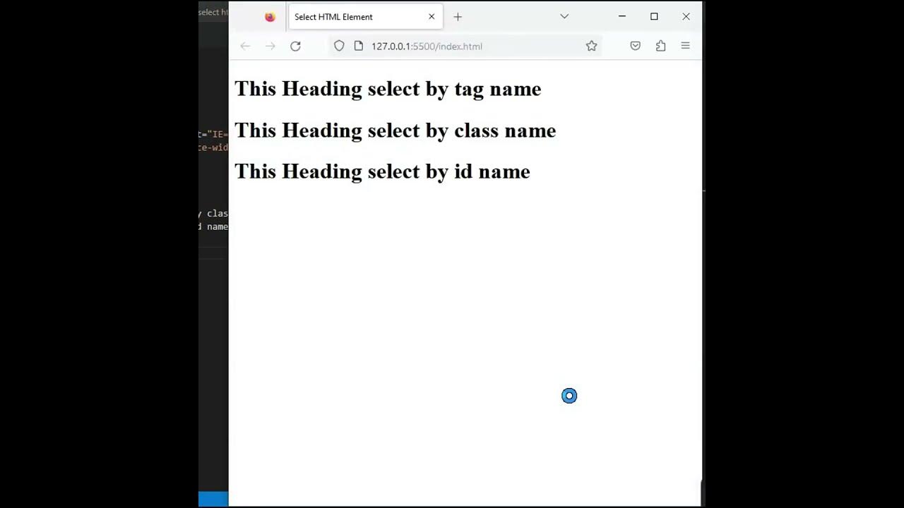 How to use HTML Element selector in CSS #shorts |@studycodegyan - YouTube