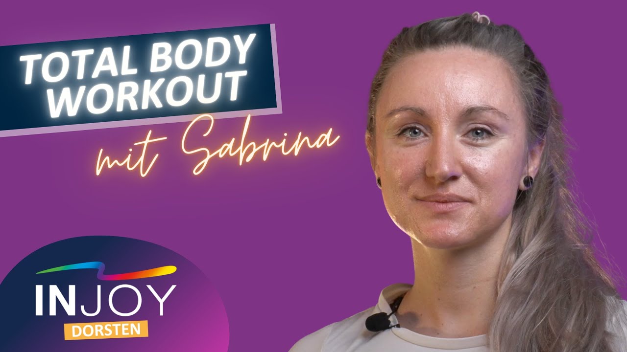 #32 // 55 Minuten TOTAL BODY WORKOUT 〢 INJOY LIVE WORKOUT 〢 mit SABRINA ...