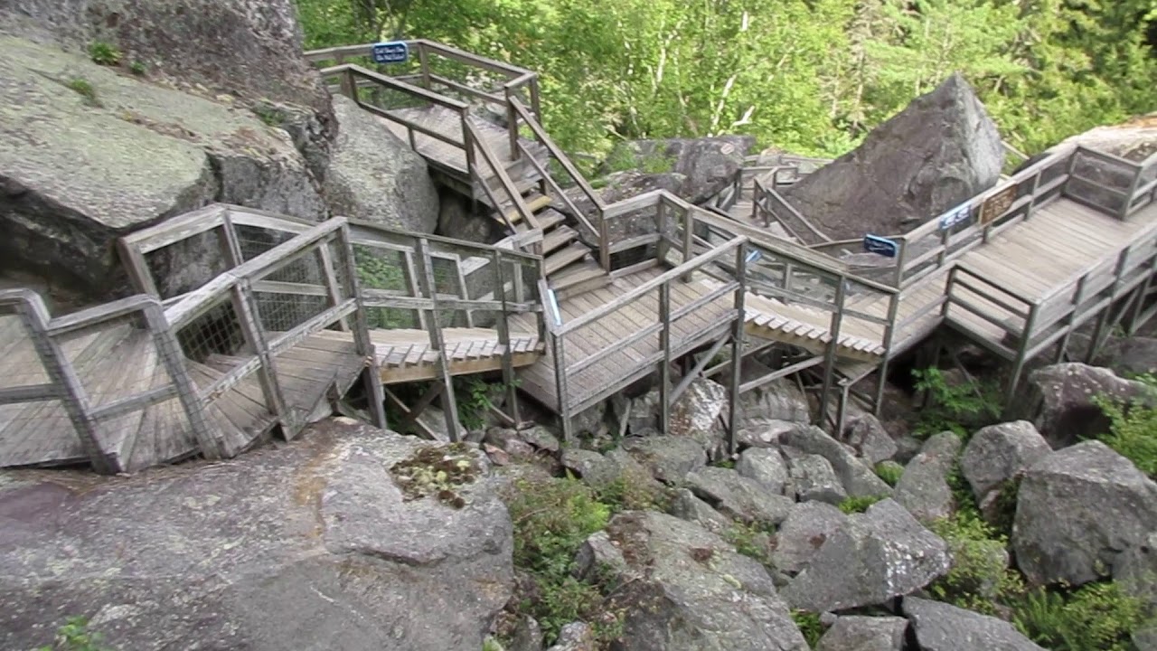 Atop The Polar Caves Rumney, New Hampshire - YouTube