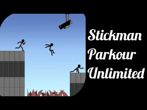 Stickman Parkour Unlimited Android Gameplay Stickman Runner Escape ...