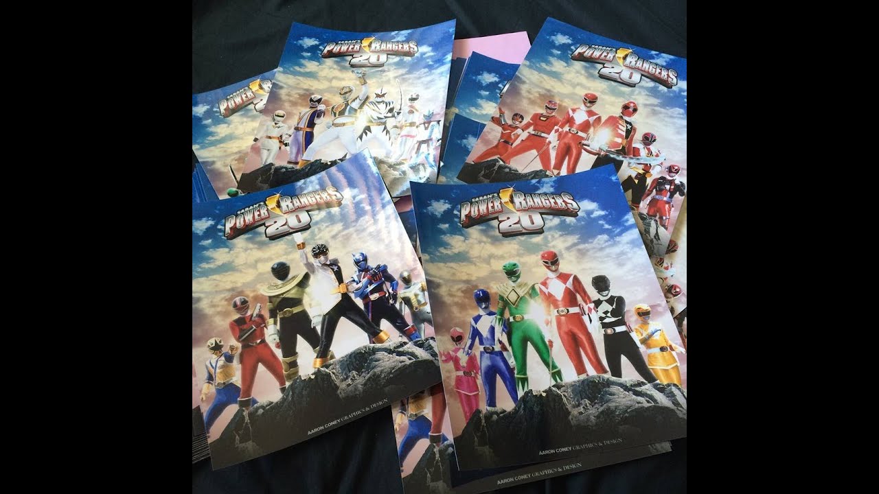 Aaron Coney Power Rangers Legendary Prints - YouTube