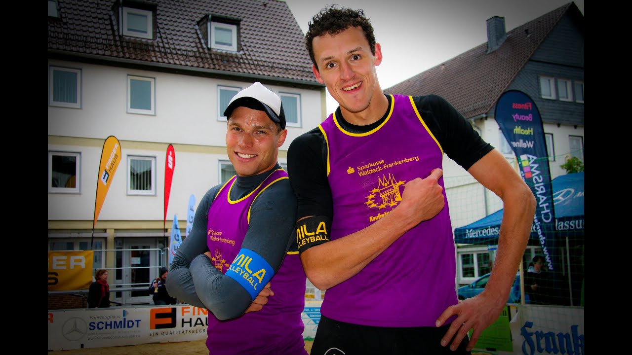 Beachvolleyball Team Paul Becker und Josh Grabowski. A+ Frankenberg ...