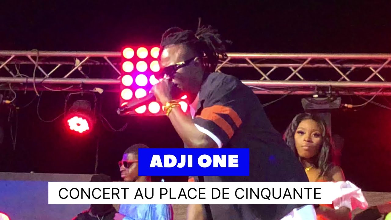CONCERT ADJI ONE AU PLACE DE CINQUANTENAIRE 29 juin 2023 - YouTube