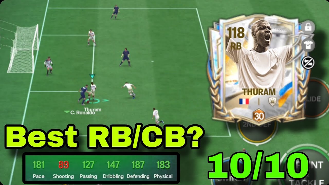 Lilian Thuram 113 OVR FC Mobile Review – I claimed the Best RB/CB!# ...