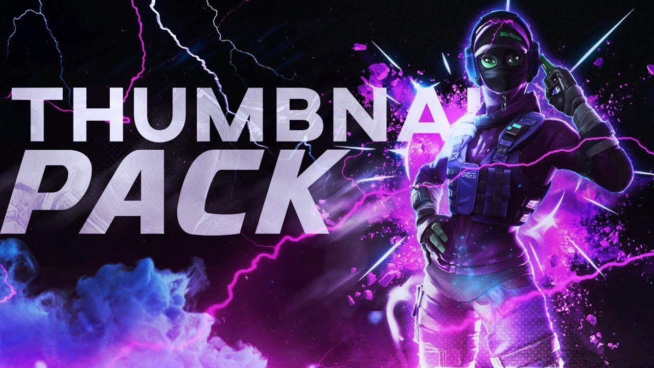 Fortnite Thumbnail Template - FREE PSD - YouTube