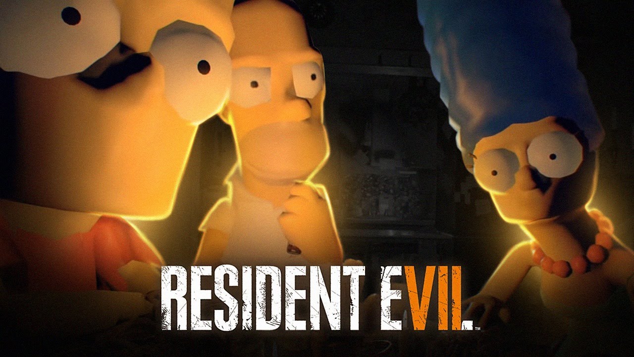 AO VIVO RESIDENT EVIL 7 COM OS SIMPSONS ATÉ ZERAR KKKKKKKKK + MOD ...