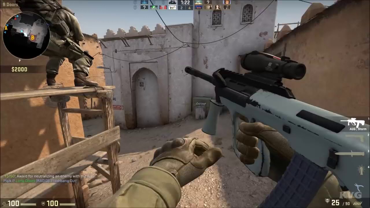 Counter Strike GO Dust 2 Gameplay 2020 #02 - YouTube