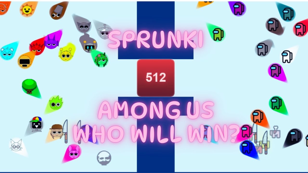 SPRUNKI vs AMONG US, WHO WILL WIN - YouTube