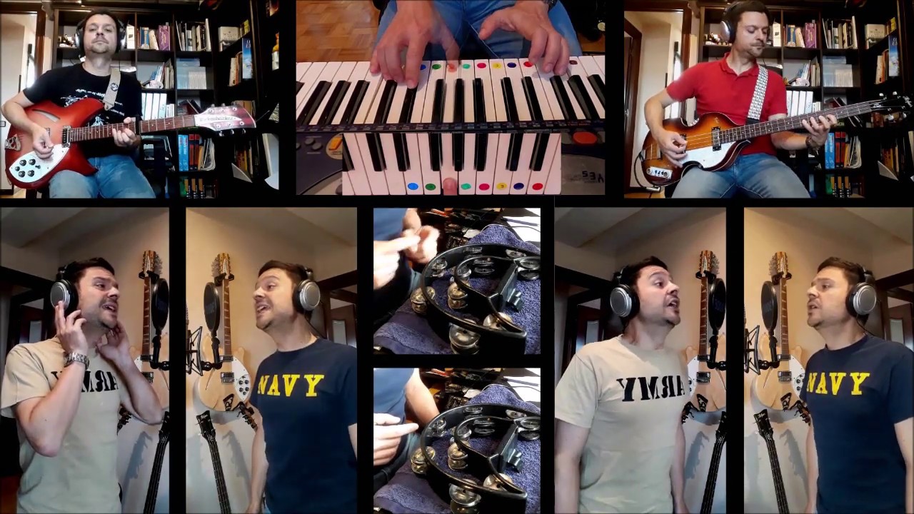 SAM SOLO - You won't see me (Beatles full band cover) - YouTube