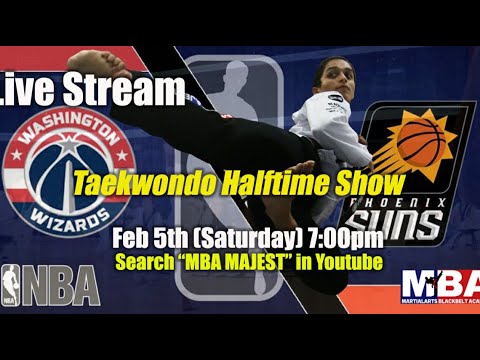 NBA Halftime show Washington Wizards !! - YouTube